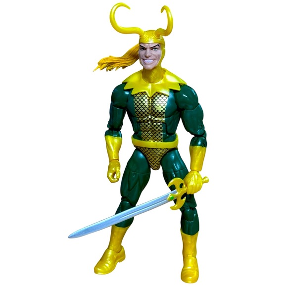 Marvel | Toys | Marvel Legends Loki Green And Yellow Action Figure With ...